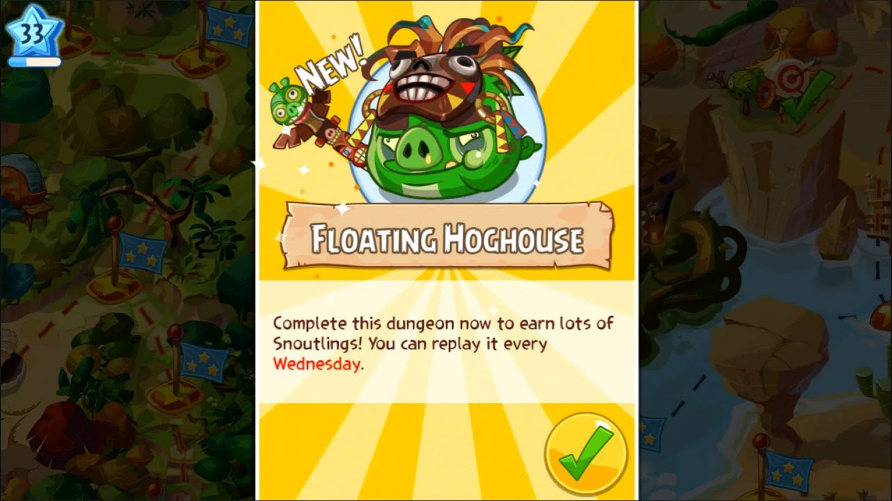 Angry Birds Epic Ultimate - Banjo Bayou 1-2 & Unlock Dungeon Floating ...