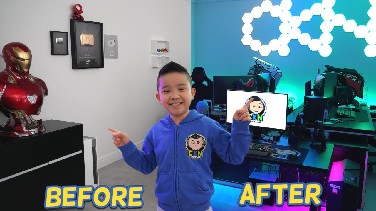 Voice Control Gaming Room Update CKN Gaming - YouTube