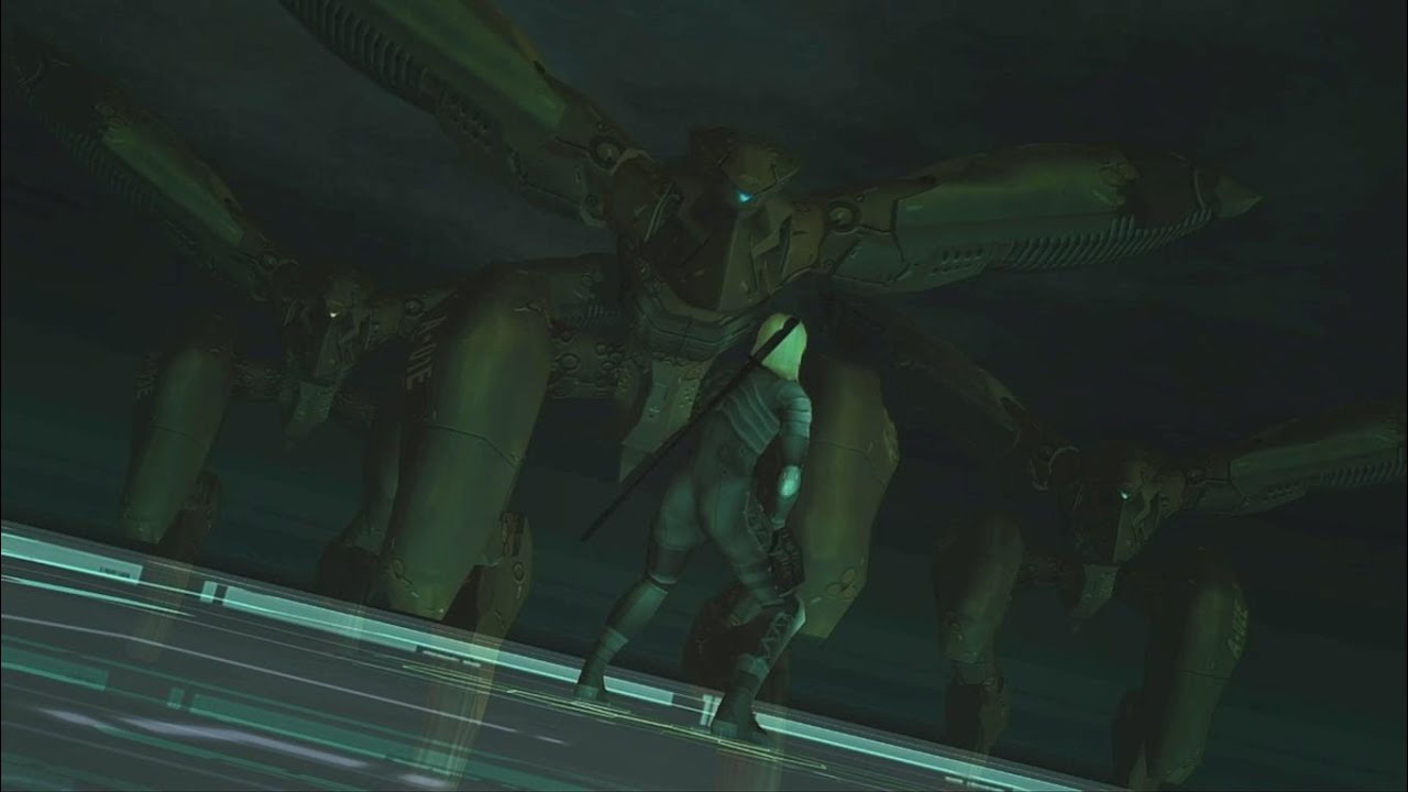 Metal Gear Solid 2 - Metal Gear Rays Boss Battle (Metal Gear Solid 2 ...