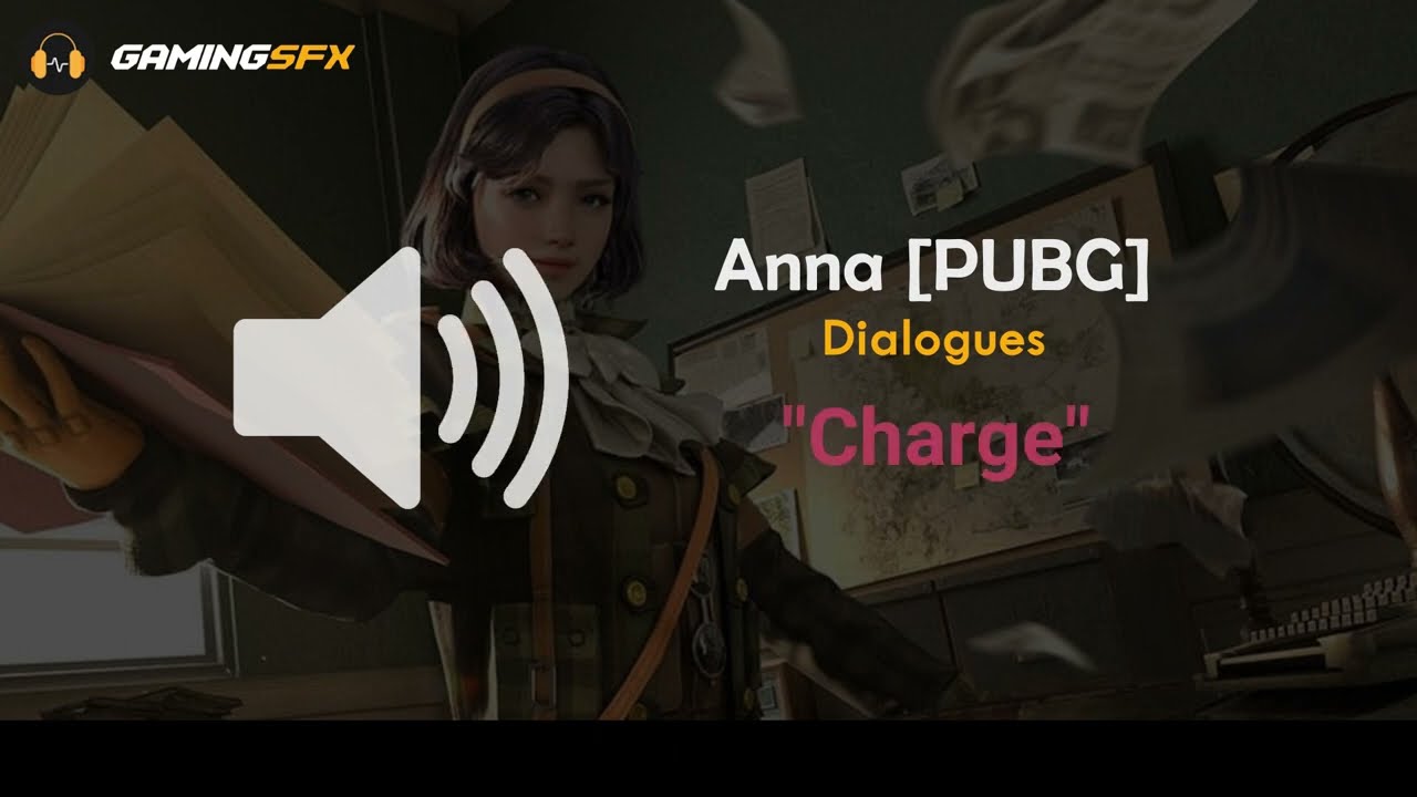 Anna [PUBG] Voice pack - All Dialogues - YouTube