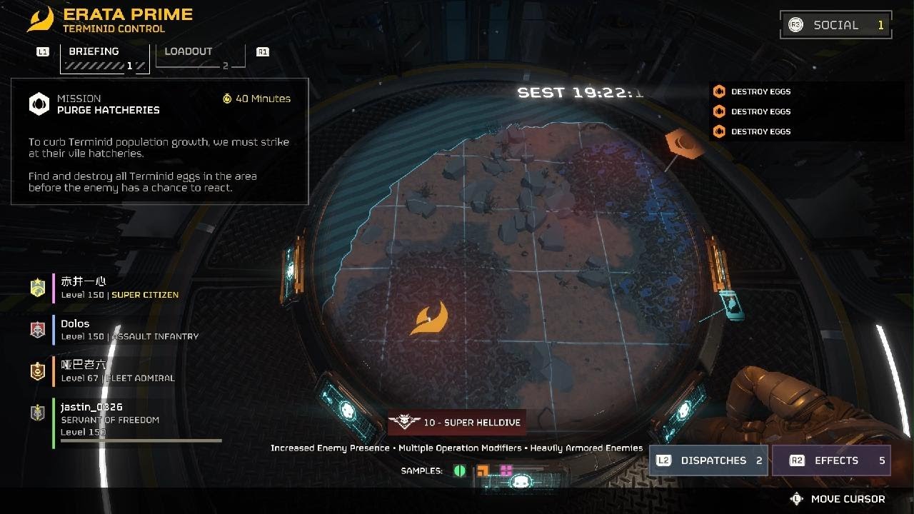HELLDIVERS 2 Purge Hatcheries Mission at ERATA PRIME w/ Predator Strain ...