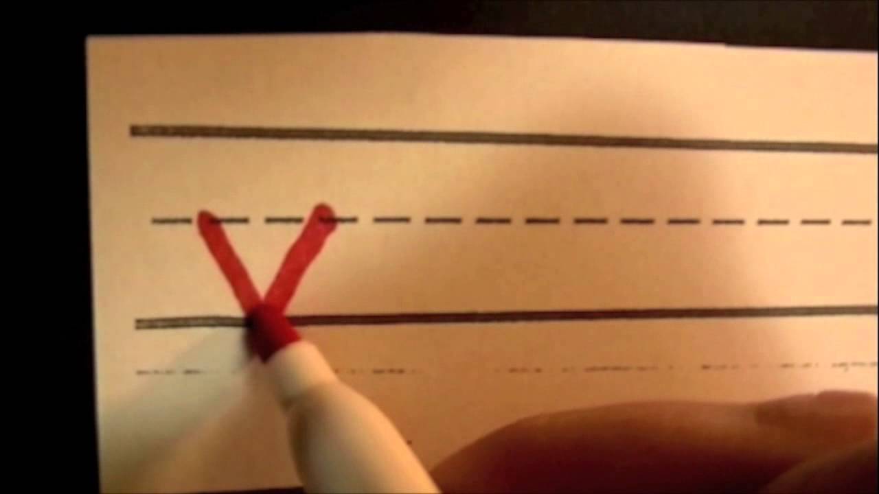 Lower Case y ( Handwriting Without Tears verbal cues ) - YouTube