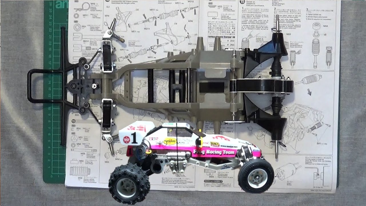 Tamiya The Frog ORV Chassis Build Part 3 - YouTube