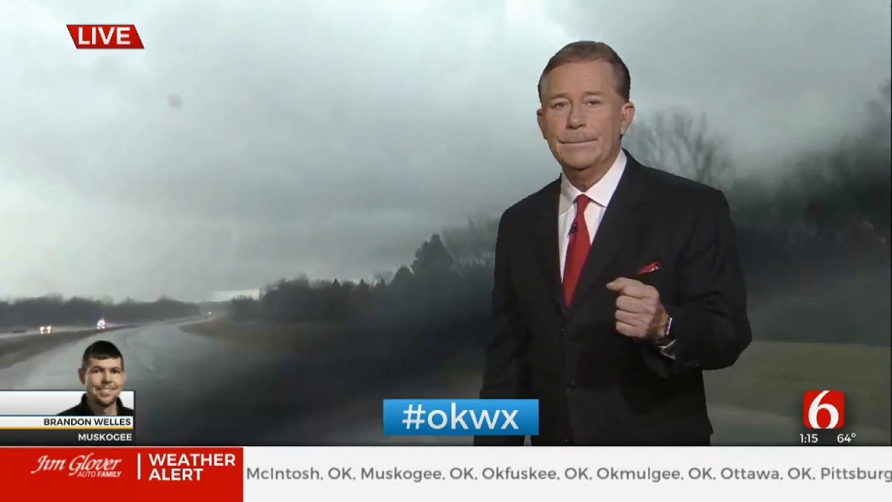 KOTV 6 Tornado Coverage JAN 2020 - YouTube