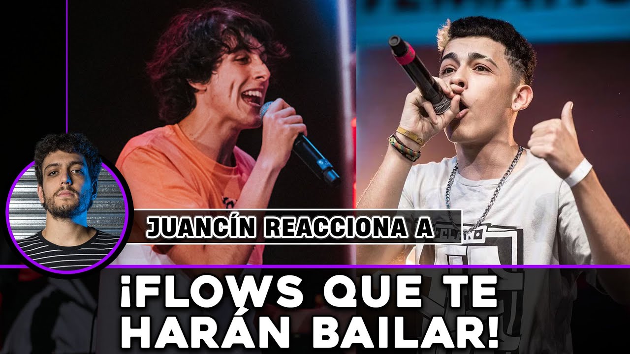 ¡JUANCÍN REACCIONA a FLOWS QUE TE HARÁN BAILAR! 🤯🤯 - YouTube