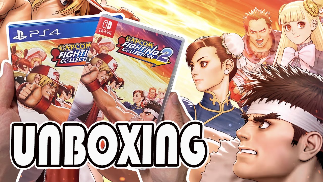 Capcom Fighting Collection 2 (PS4 / Switch) Unboxing! - YouTube
