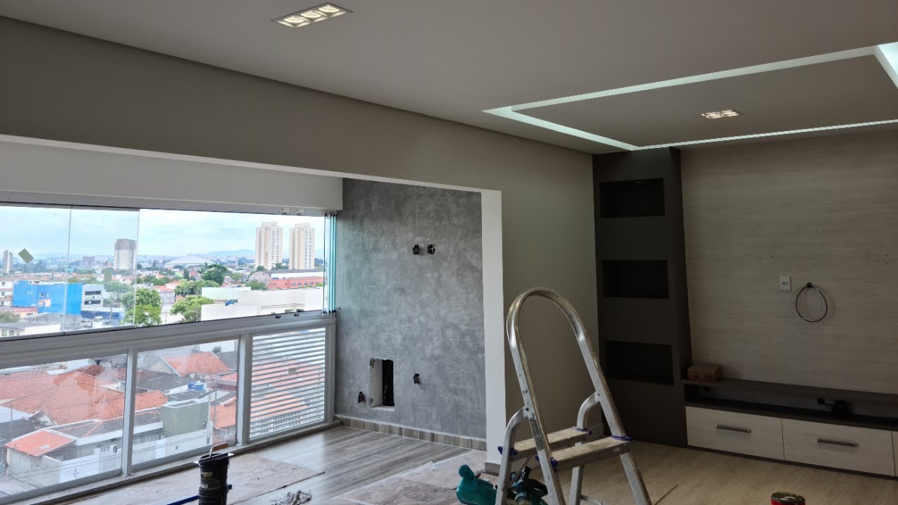 APARTAMENTO DE 130m² COM VARANDA INTEGRADA - FASE FINAL - YouTube