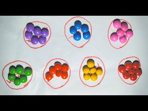 Learn Colors With choko Beens For kids ! Surprise colors Gemse toys for ...