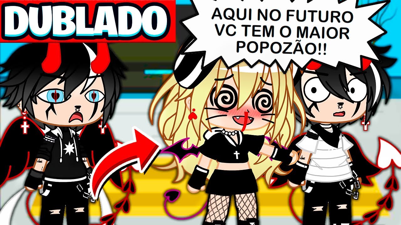 NO FUTURO POR 1 SEMANA FINAL ! MINI FILME GACHA CLUB - YouTube