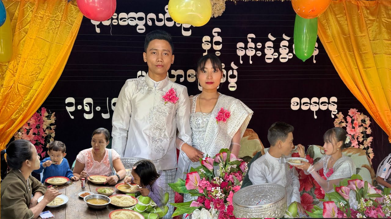 The Wedding Ceremony of Sai Sway Lin Oo & Nang Nwe Nwe Har 2025 - YouTube