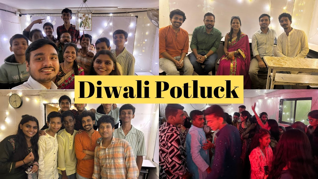 AMA DIWALI POTLUCK | AMA Diwali Party 2024 - YouTube