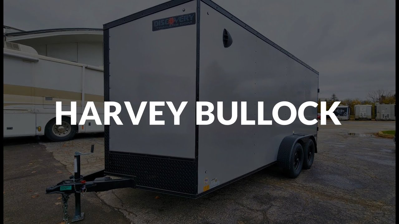 7'x16' Discovery Cargo Trailer (Harvey Bullock) - YouTube