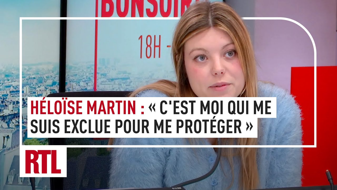 Héloïse Martin "Je me suis exclue pour me protéger" (intégrale) - YouTube