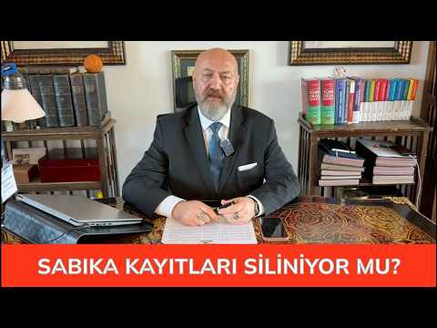 12. YARGI PAKETİNDE SABIKA KAYDI SİLİNİYOR MU?