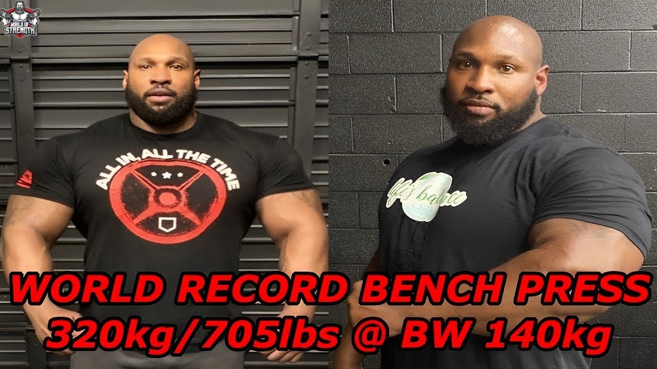 Bench Press World Record Monster | 320kg @ -140kg - YouTube