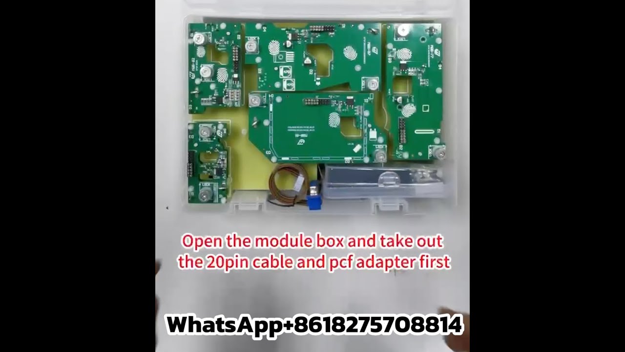 how to take out and put back Mini ACDP Module 33 MQB bench interface ...
