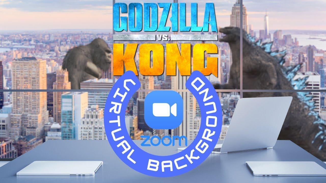 Godzilla vs Kong Zoom Virtual Background - YouTube