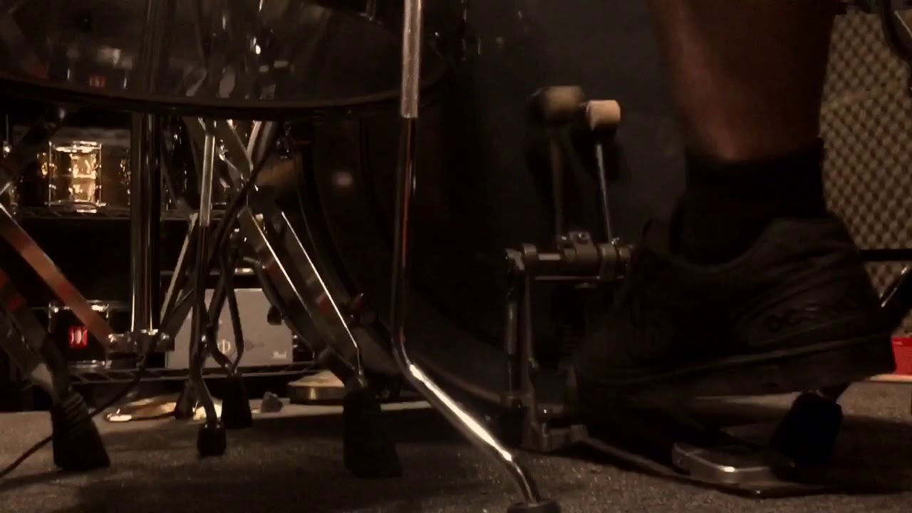 Foot cam (bass drum) - YouTube
