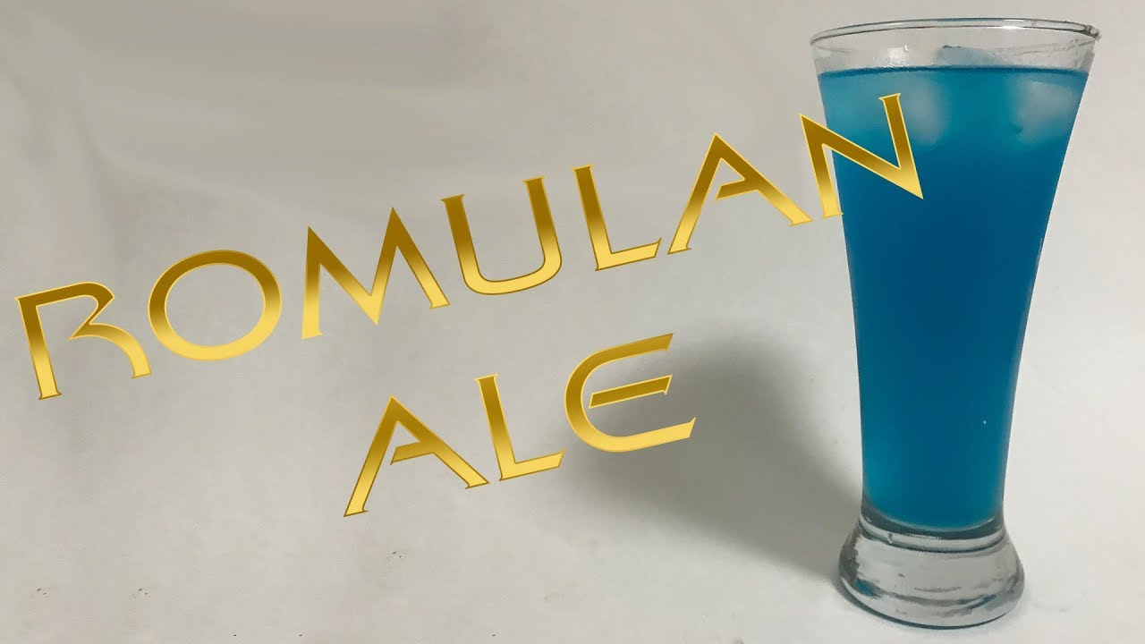 Romulan Ale: Cocktail Tutorial - YouTube