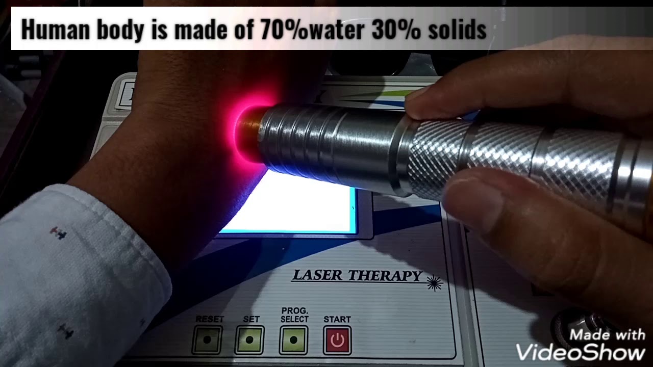 Laser physiotherapy machine | High power laser For back pain (Deep ...