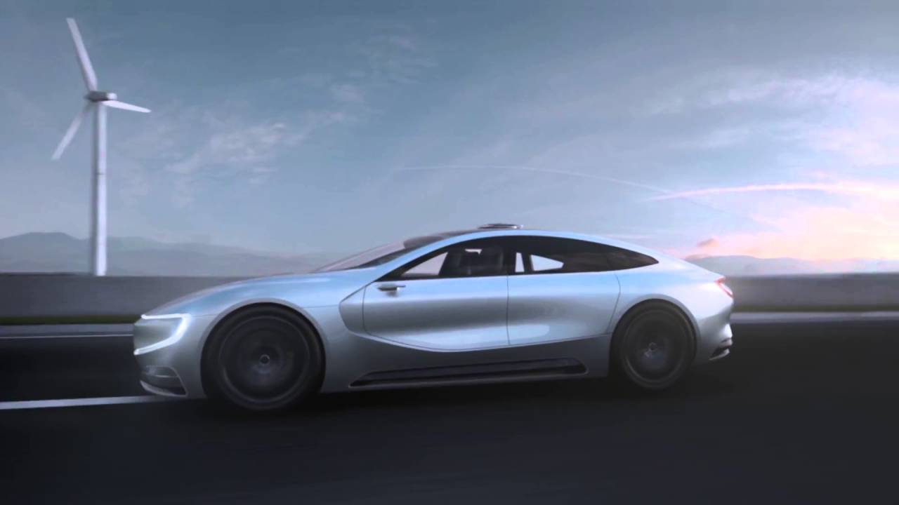 LeEco LeSee autonomous electric car - YouTube