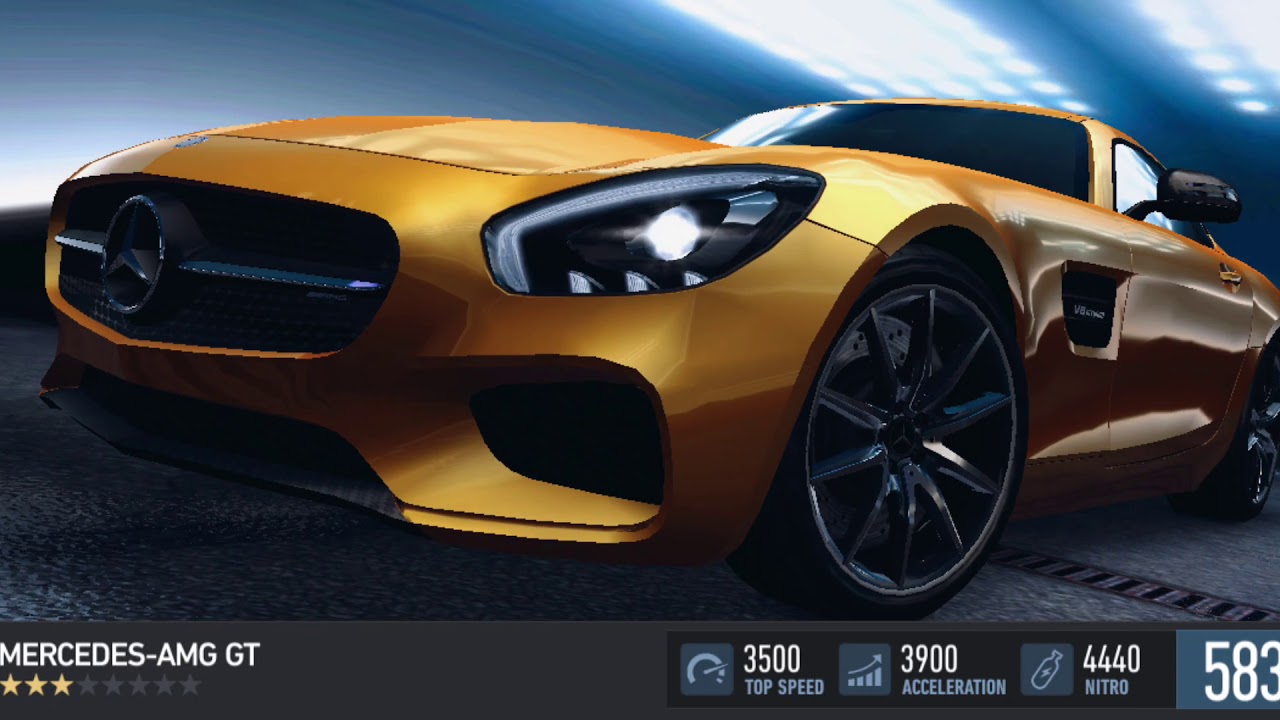 UNLOCKED MERCEDES AMG GT NFS NO LIMITS - YouTube