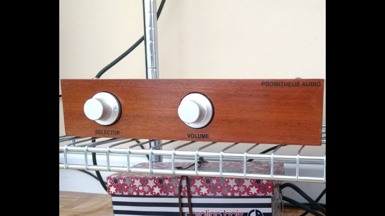 Promitheus Audio Standard TVC line preamp with customized Elma switches ...