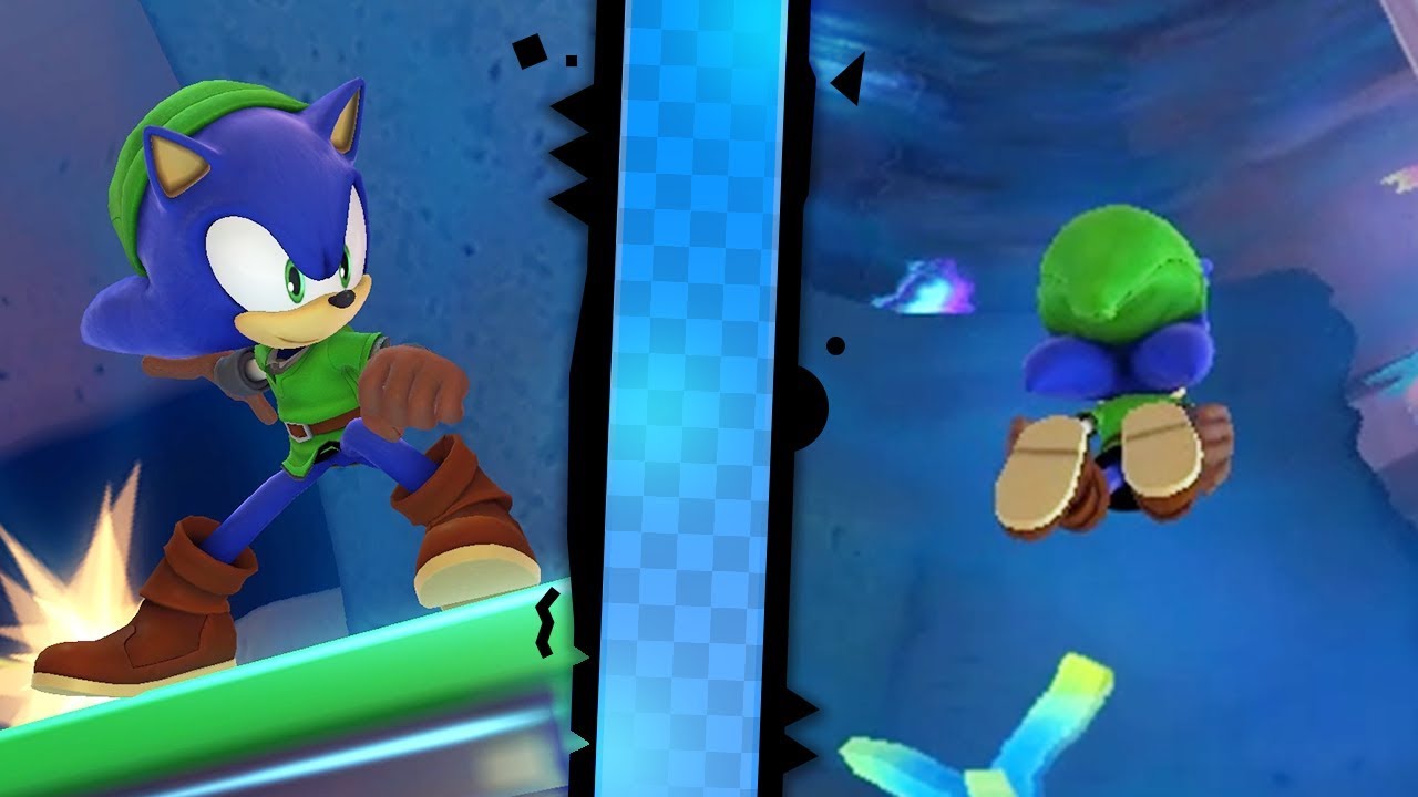 Link And Sonic
