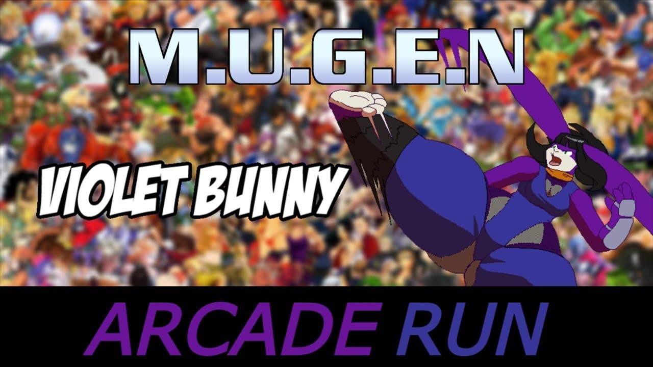 MUGEN: Kazecat's Violet Arcade Run - YouTube