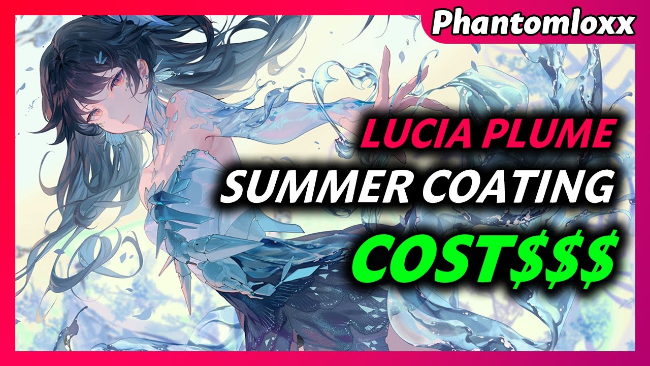 PGR Lucia Plume Coating Cost and Pulls - YouTube