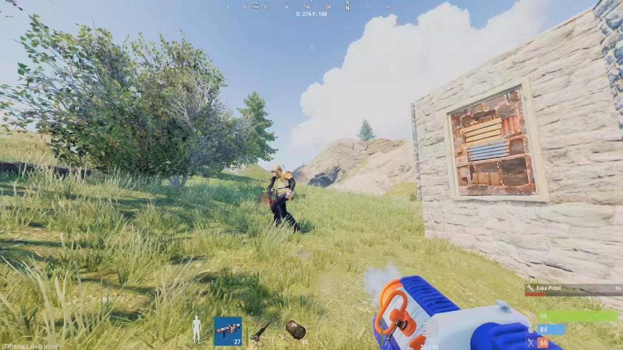 The first snowball launcher play on crust😤😤 - YouTube