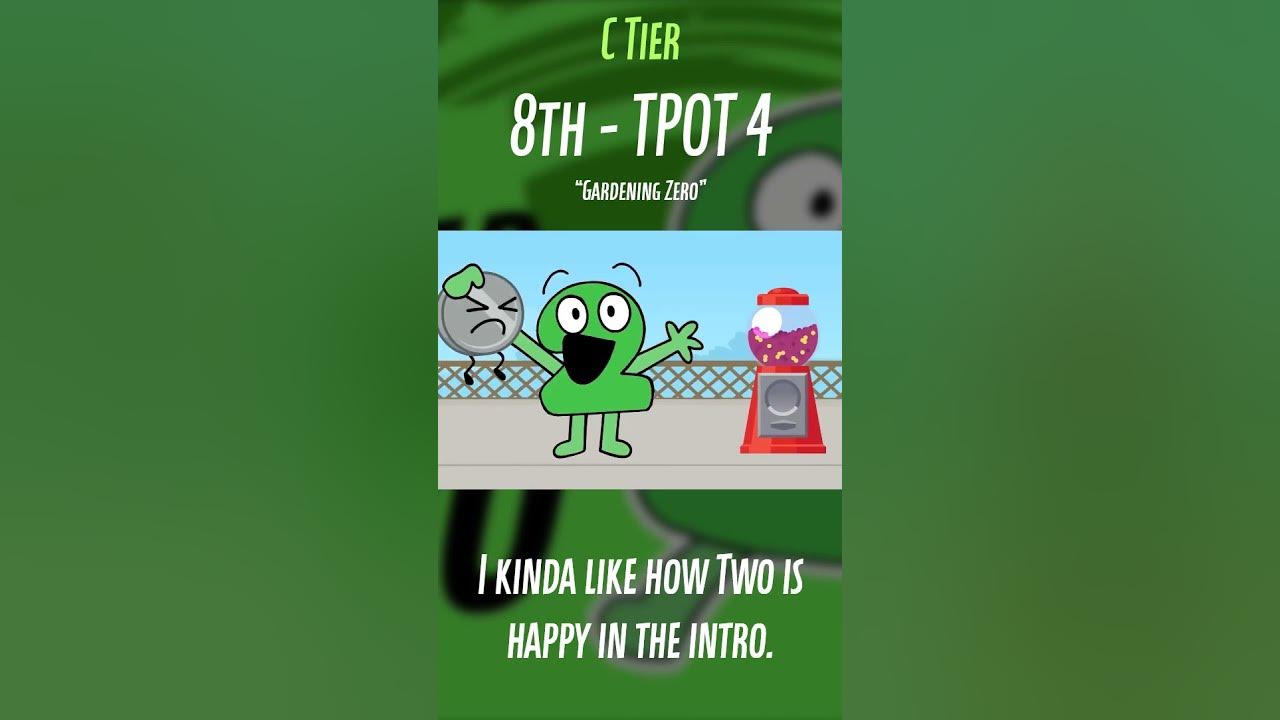 Ranking Every TPOT Intro (as of TPOT 13) #shorts #bfdi #tpot - YouTube