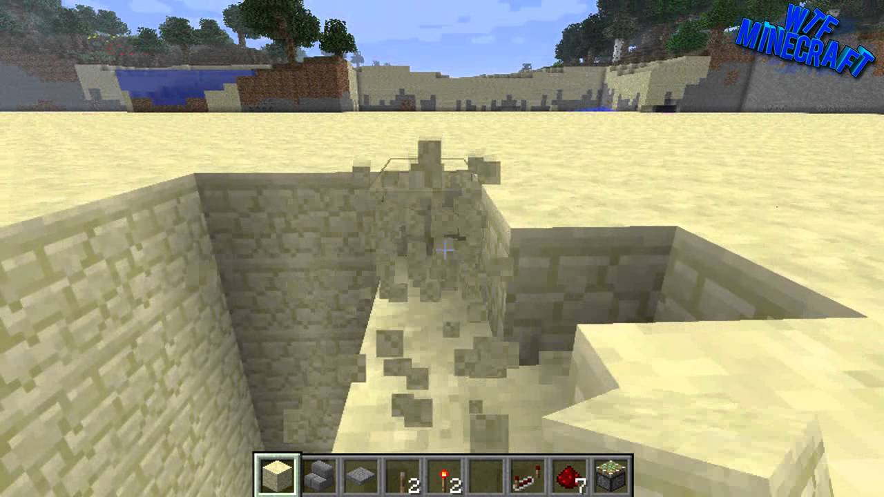 Redstone tutorial - How to build a Hidden Staircase - YouTube