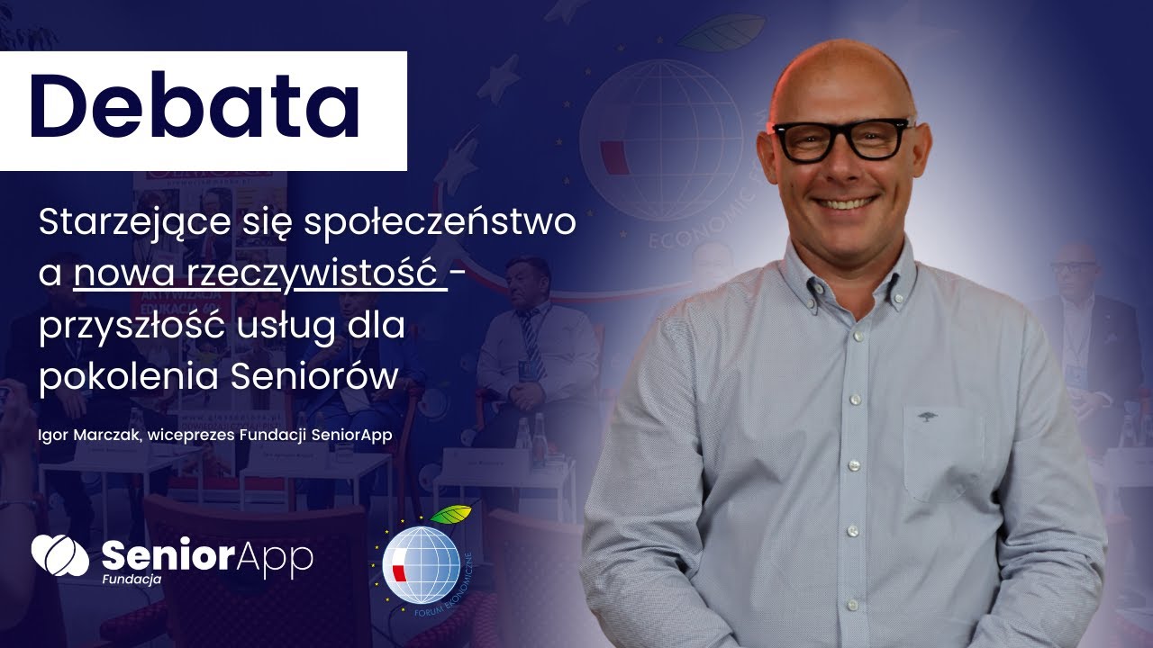 Forum ekonomiczne w Karpaczu. Igor Marczak o usługach dla Seniorów ...