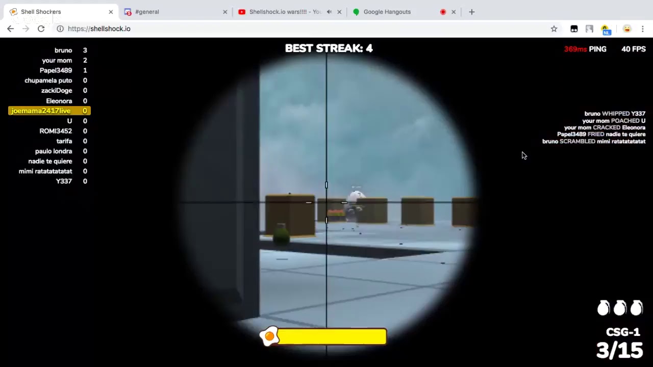 Shellshock.io wars!!!! - YouTube