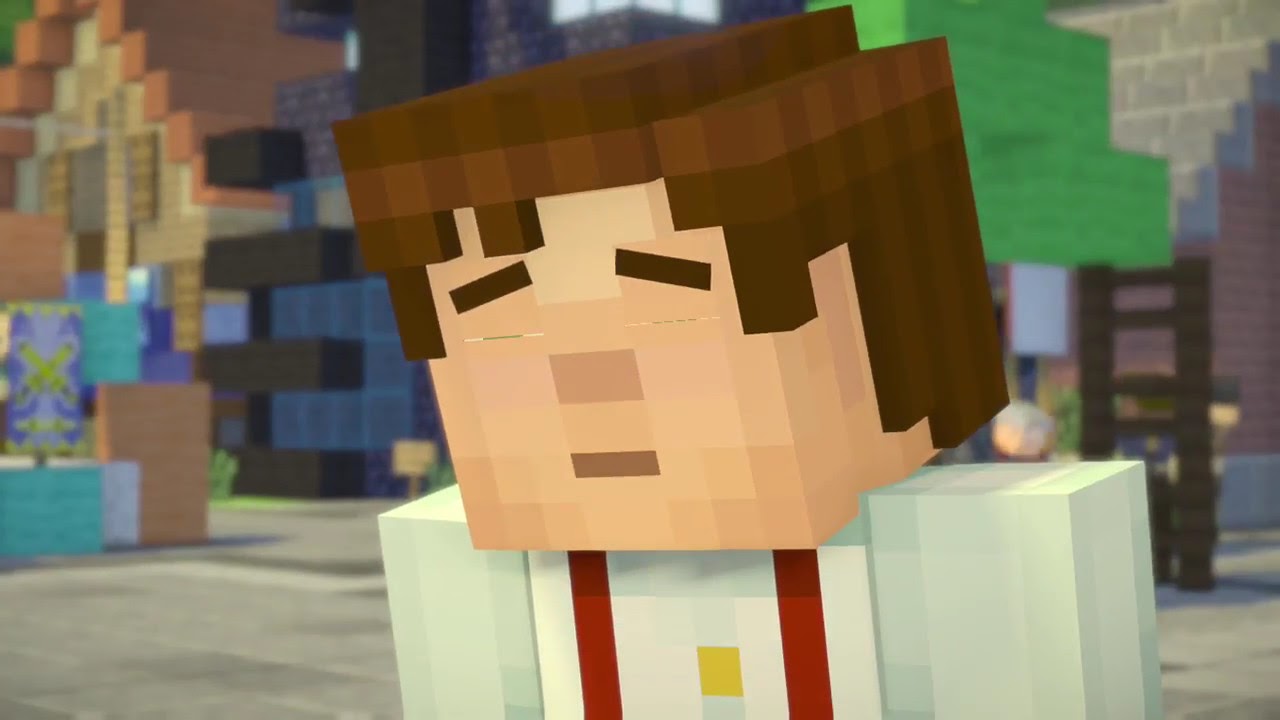 Minecraft: Story Mode - Season Two - Episode 1 - Reuben's Memorial (on ...