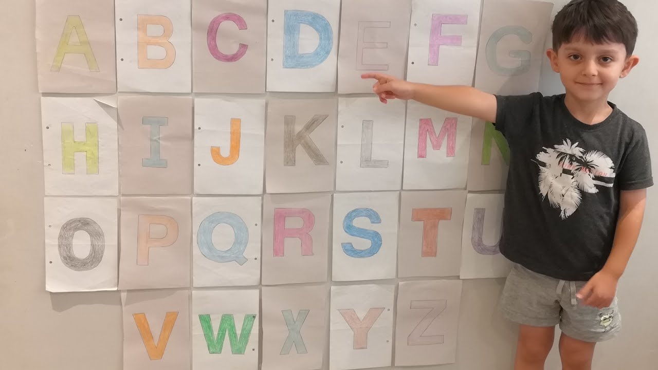 ABC Letter | Learn The Alphabet With Hussein - YouTube