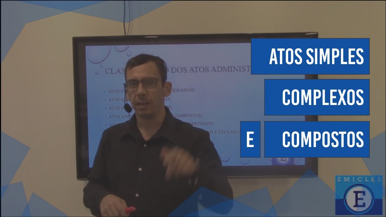 Atos simples, complexos e compostos | PROF. JORGE EMICLES - YouTube