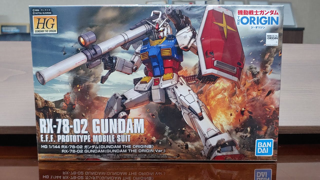 The origin first gundam - YouTube