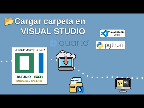 Cargar carpeta en Visual Studio | Creación de informes reproducibles con Quarto y Python | 8 ...