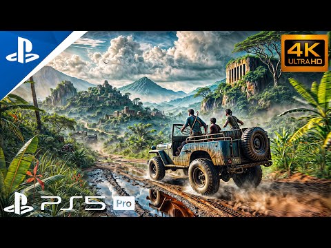 DANGEROUS MADAGASCAR JOURNEY (UNCHARTED 4) - PS5 PRO™ GAMEPLAY | 4K 60FPS