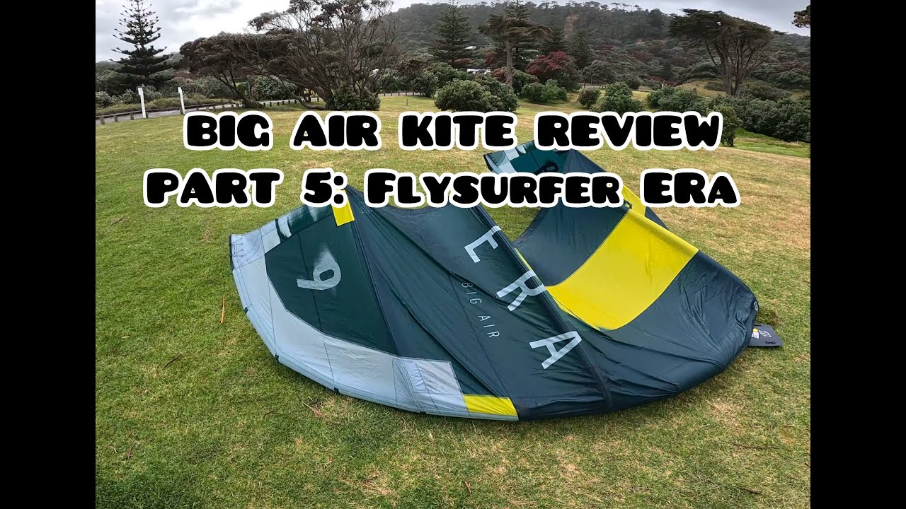 Big Air Kite Review 5 - Flysurfer ERA - YouTube