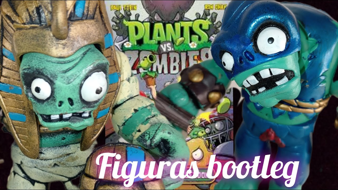 plantas vs zombies: descubrí las últimas figuras bootleg - YouTube