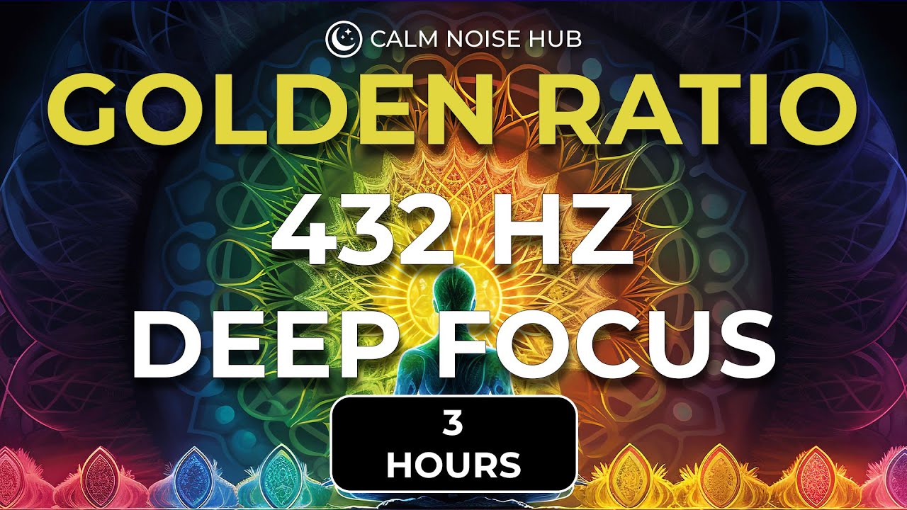 Golden Ratio Frequency 432 Hz | True Phi Resonance for Deep Focus (3 ...