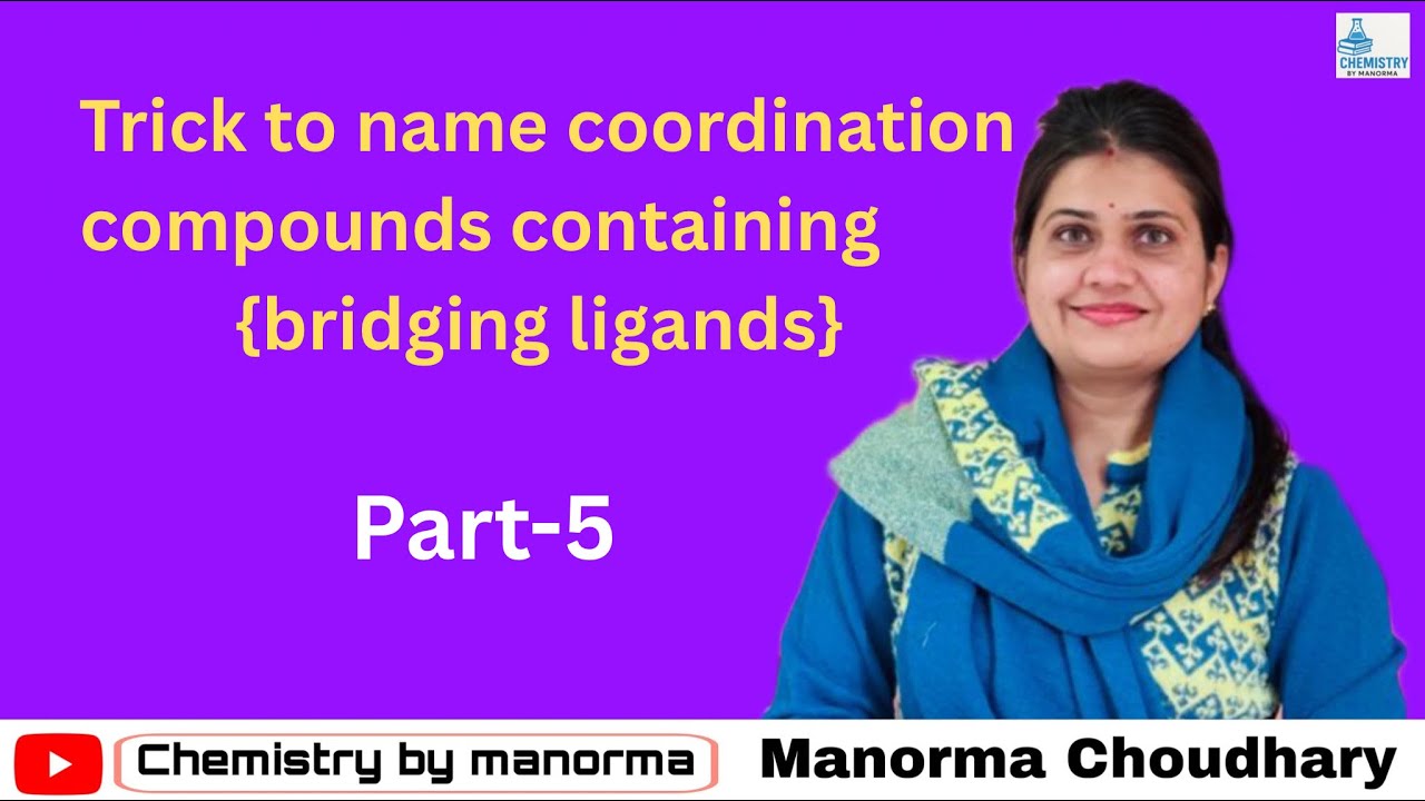 Trick to IUPAC naming of coordination compounds containing bridging ...