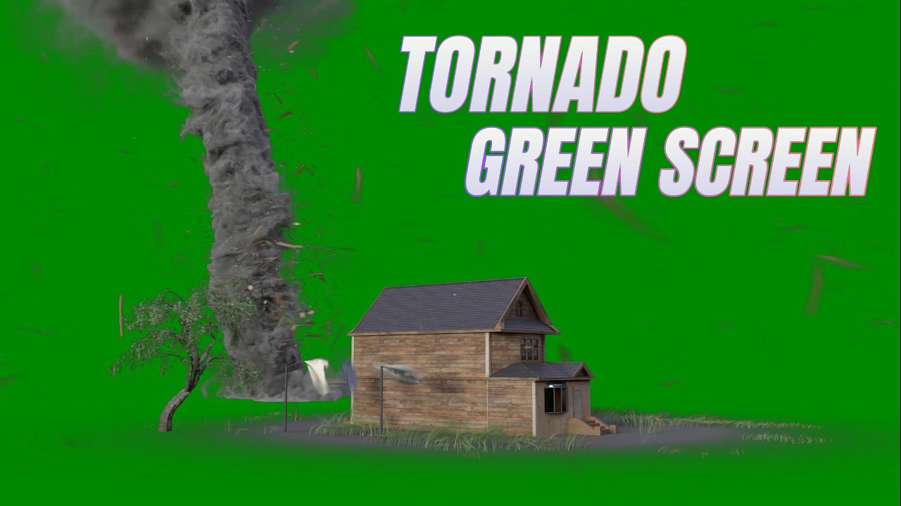 TORNADO GREEN SCREEN OVERLAY EFFECT - YouTube