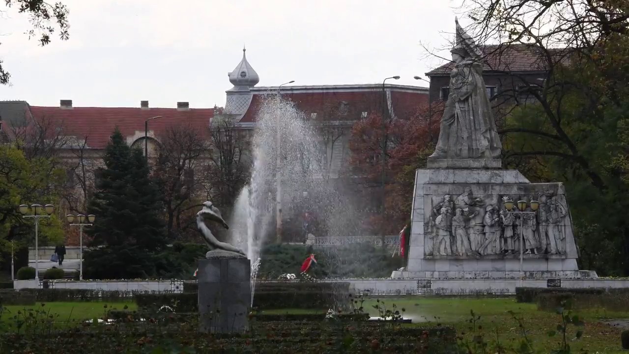 Parcul Central Timisoara - noiembrie 2016 - 4K - YouTube