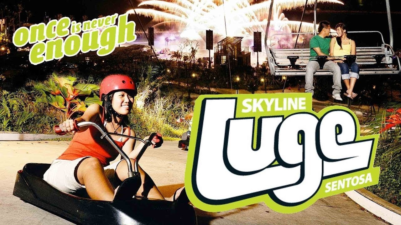 Sentosa luge ride | luge travel | Sentosa Singapore | Singapore Travel ...