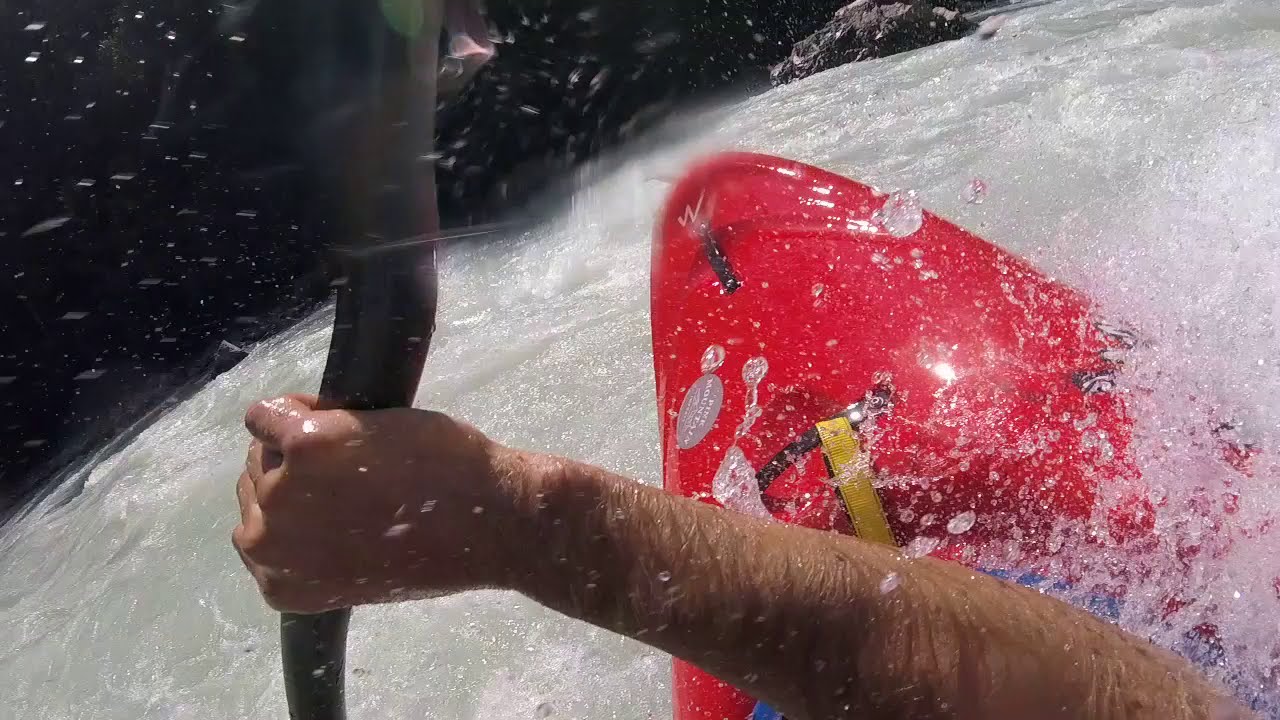 Kayaking the Class 5 Section of the Kicking Horse River - This is cool ...