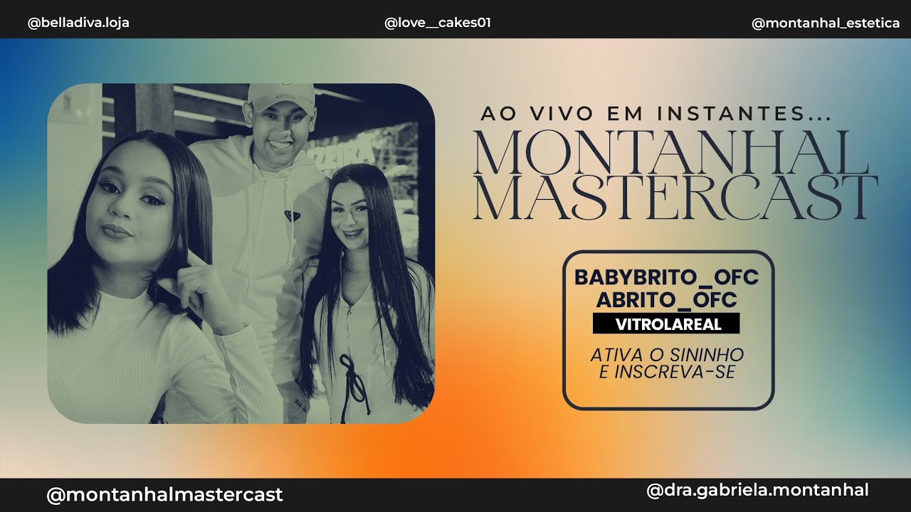 MONTANHAL MASTERCAST | RONIELE BRITO | BABY BRITO | VITROLA REAL #04 ...